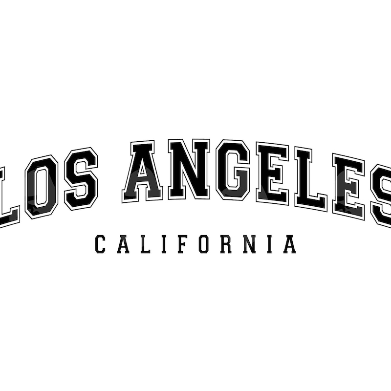 Los Angeles Font - Etsy
