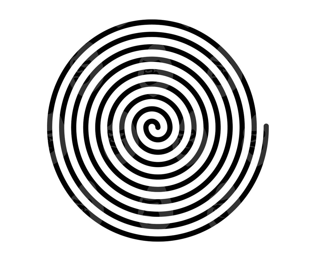 Spiral Svg, Spiral Png, Swirl Svg. Vector Cut File for Cricut ...