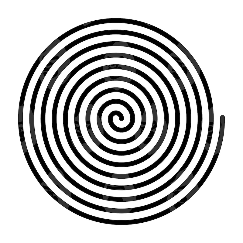 Hypnotic Spiral - Etsy