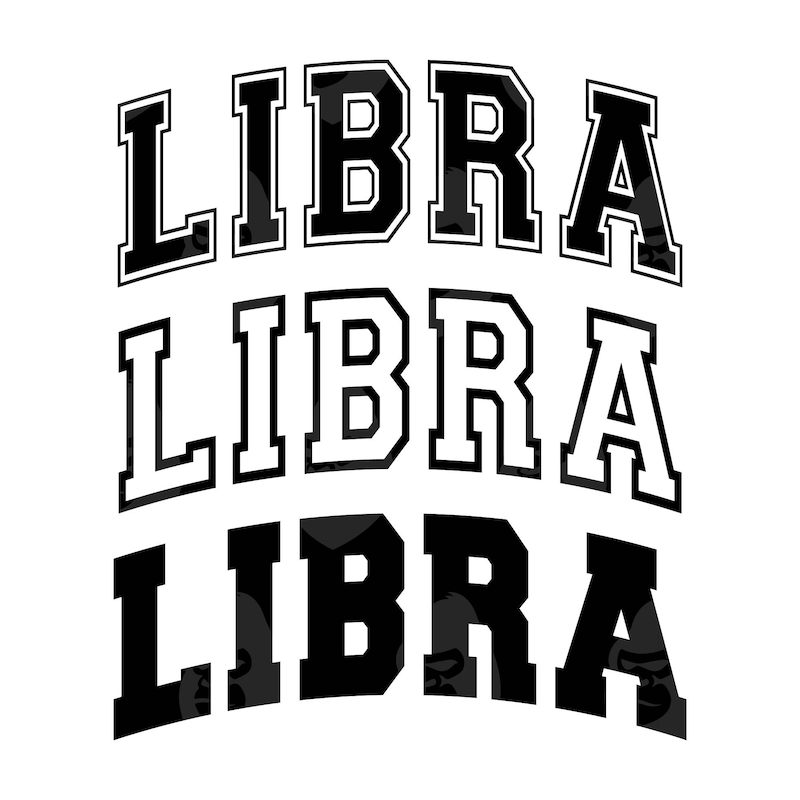 Libra Sticker - Etsy