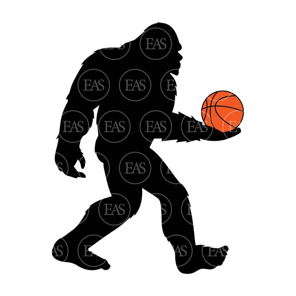 Basketball Sasquatch - Etsy
