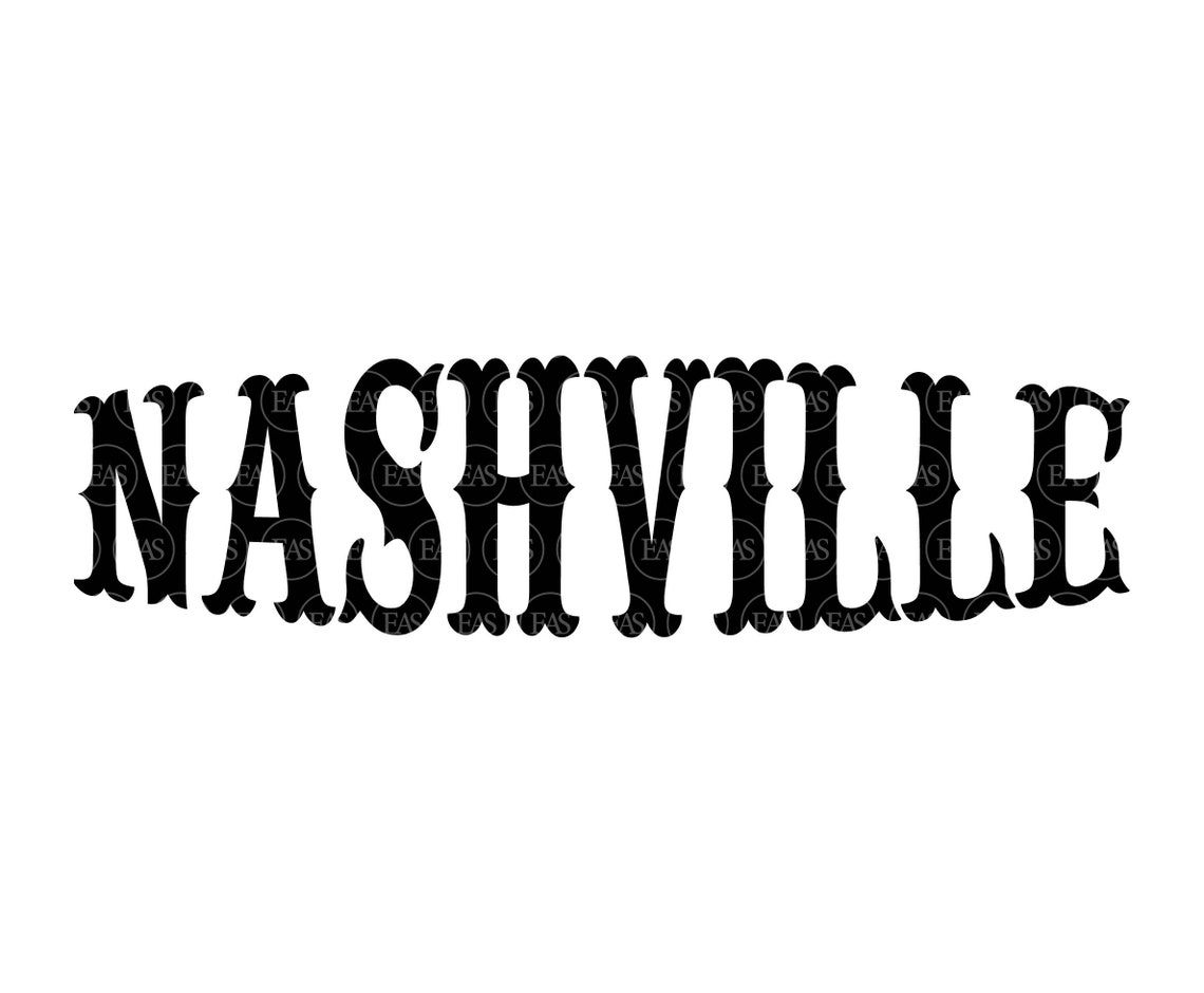 Nashville Svg Cowgirl Nash Bash Svg Tennessee Country - Etsy