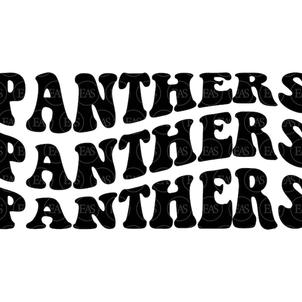 Panthers Svg - Etsy