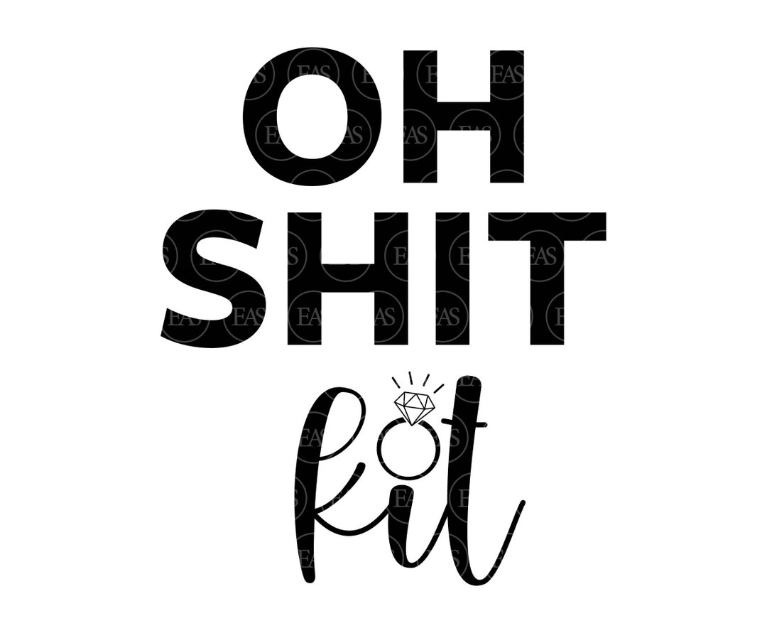 Oh Shit Kit Svg, Hangover Kit Svg, Bachelorette Party, Bridal Shower ...