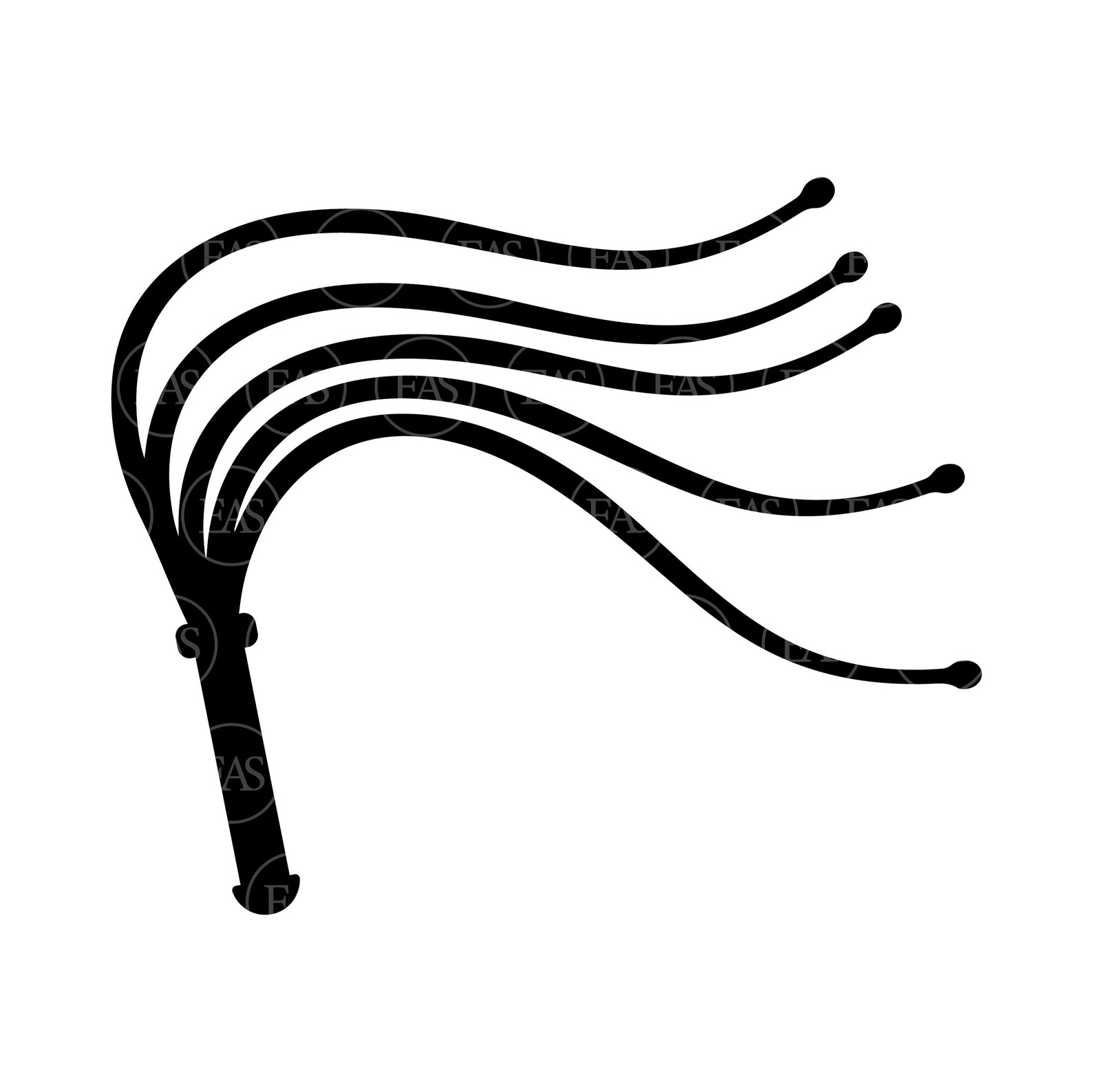 Whip Svg #2. Vector Cut File for Cricut, Silhouette, Sticker, Decal ...