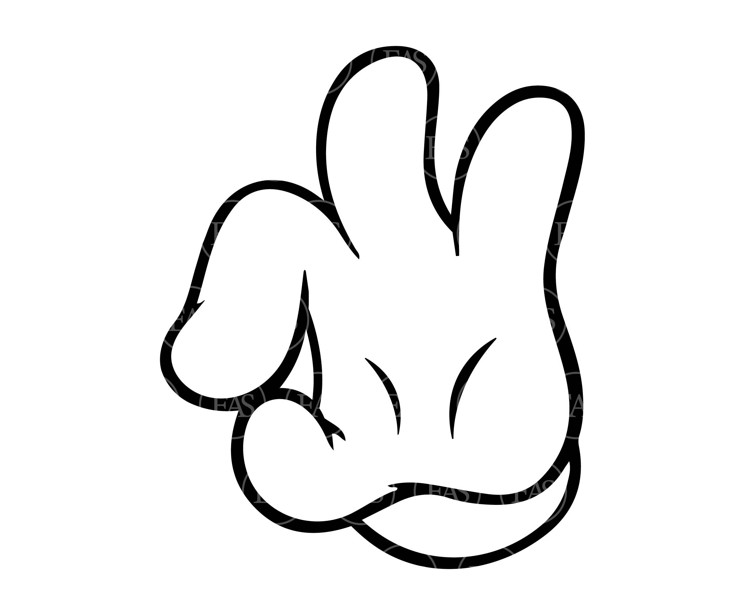 Mickey Mouse Hand Signs Ok