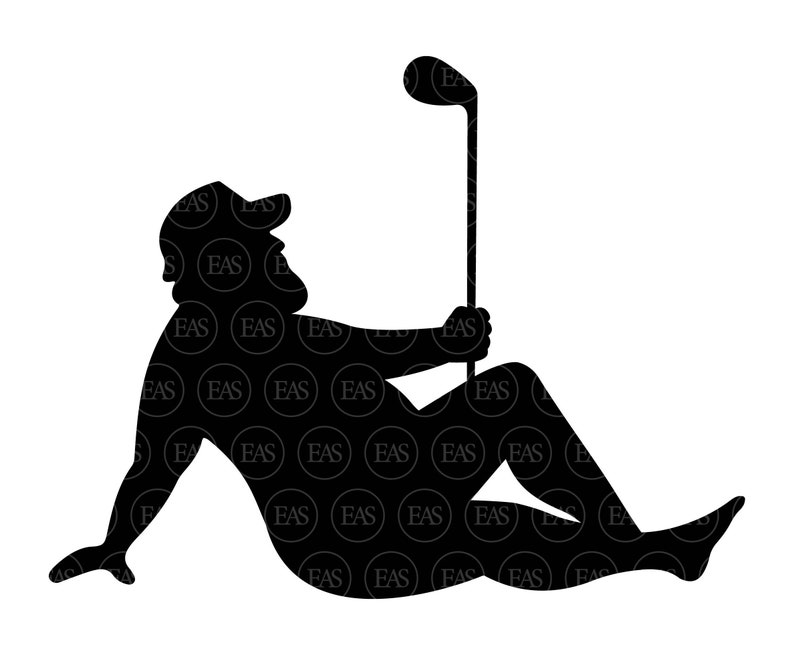 Thick Sexy Curvy Mudflap Guy Svg, Golf Svg, Fat Chubby Man Svg, Trucker ...