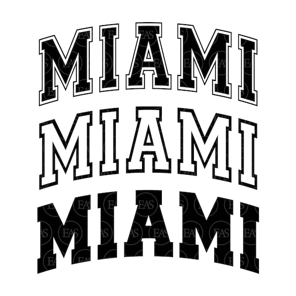 Miami Dolphins Font - Etsy