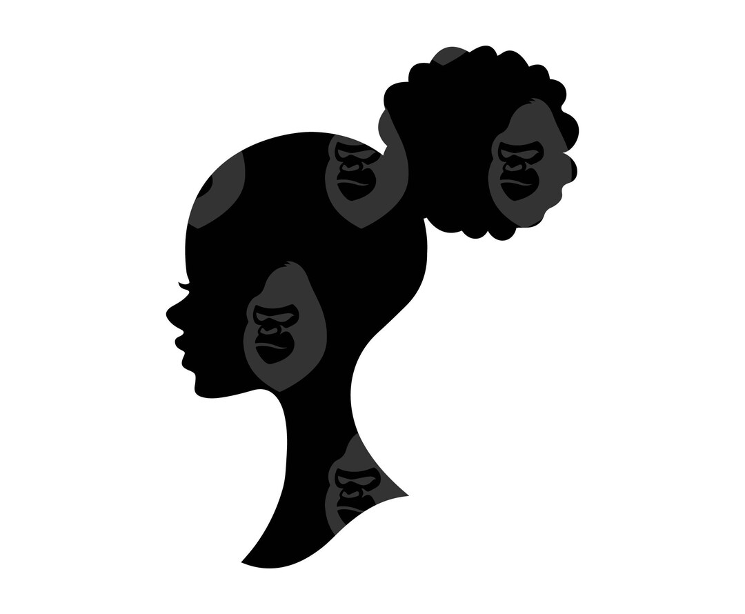 Girl Face Svg, Girl Head Svg, Girl Head Png, Girl Silhouette. Vector ...