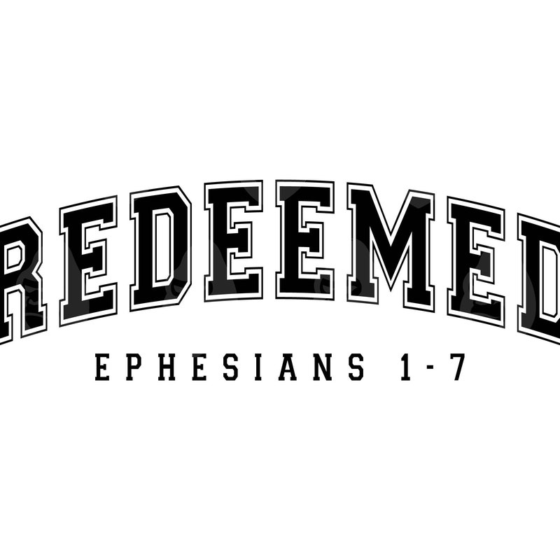 Redeemed Svg - Etsy