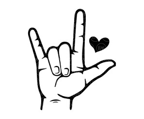 Ily Handshape - Etsy