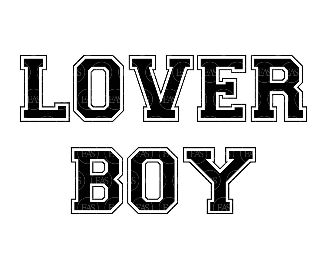 Lover Boy Svg, Valentine T-shirt Svg, Valentine's Day. Clip Art Vector ...
