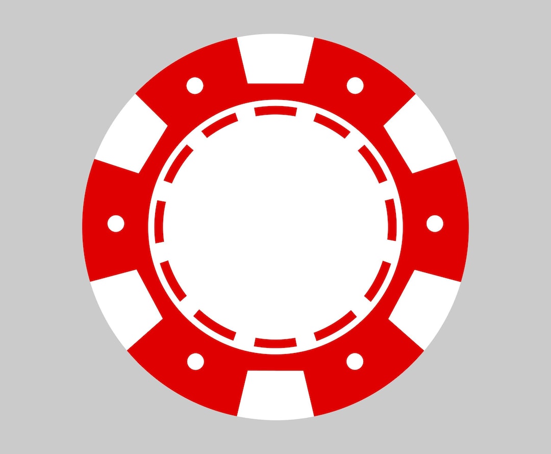 Red Casino Chip Svg, Casino Chip Png, Casino Coin Svg, Poker, Roulette ...