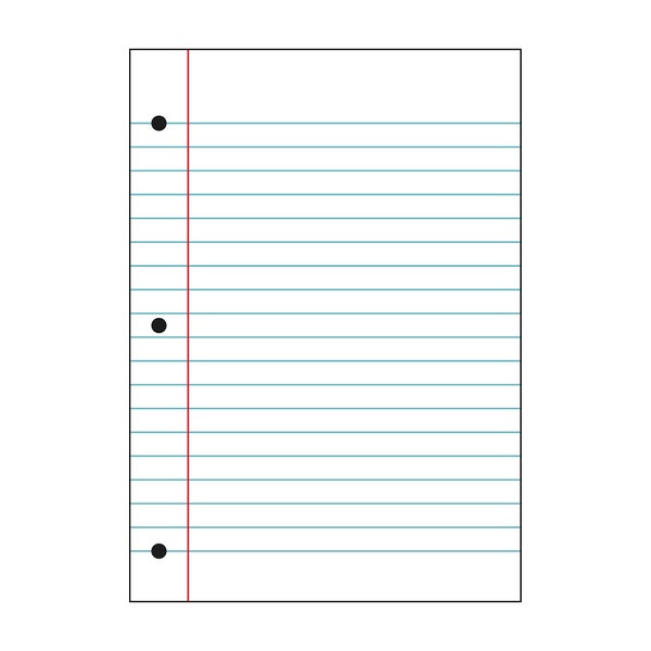 Notebook Paper - Etsy