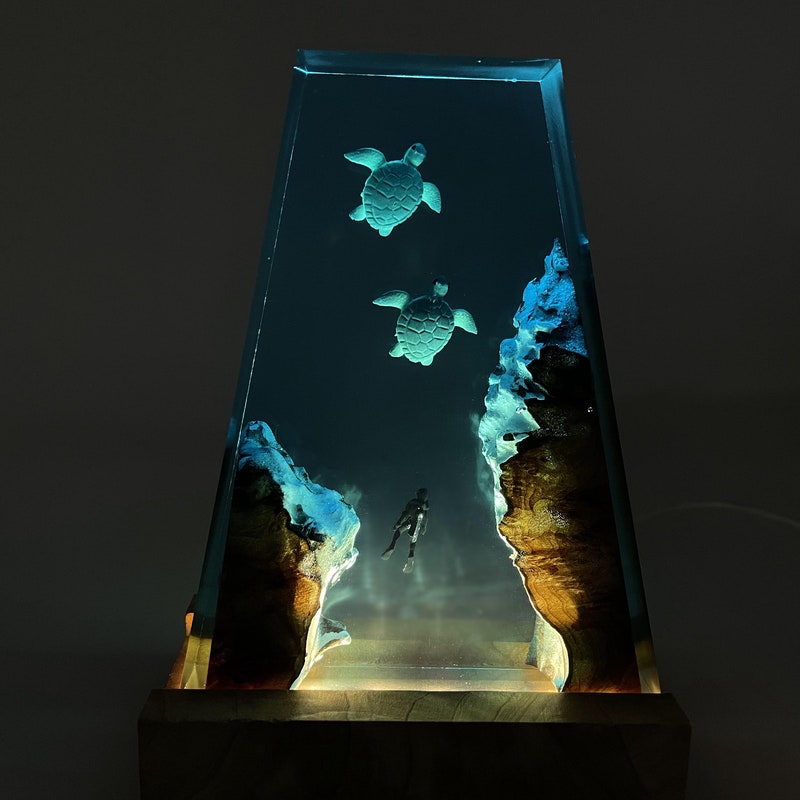 Turtle Lamp - Etsy