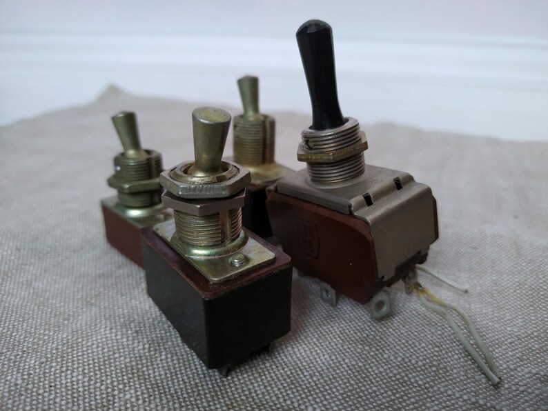 Vintage Toggle Switches. Electrical Tools USSR. Soviet Toggle | Etsy UK