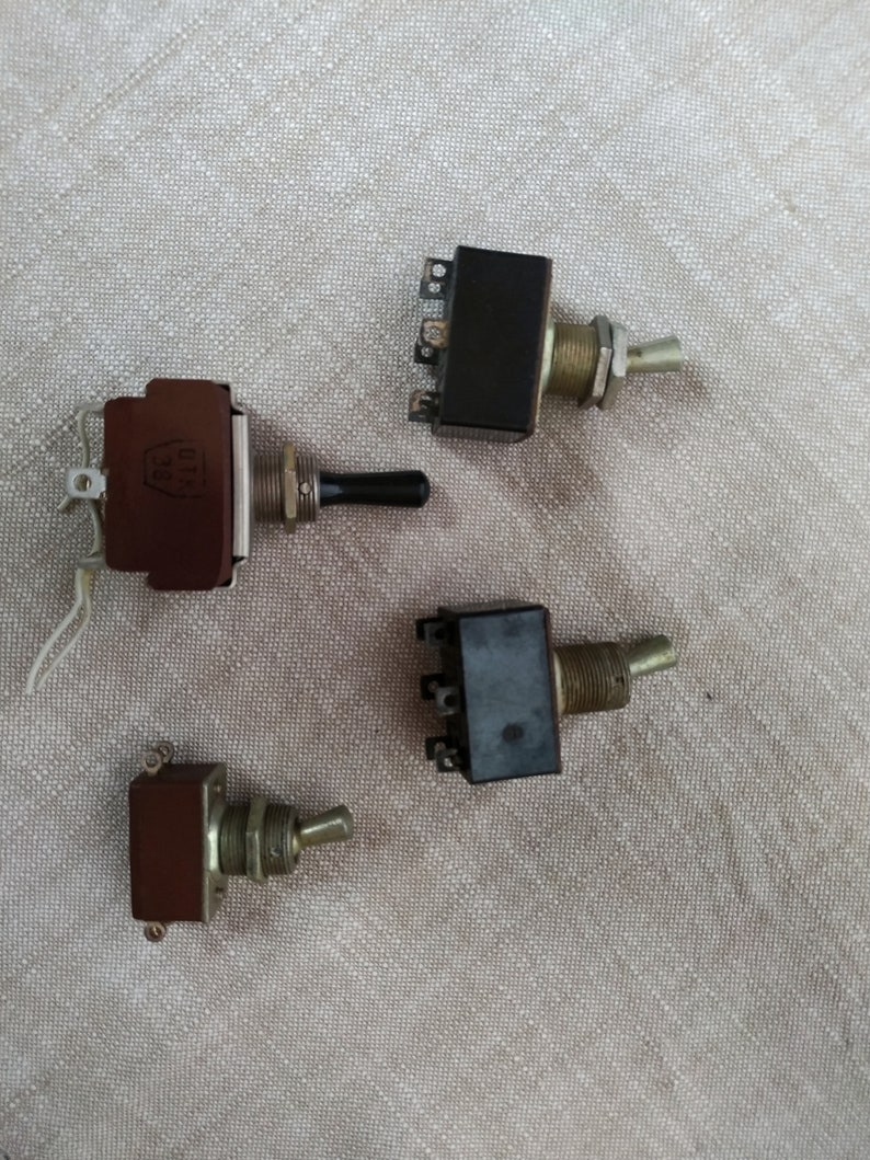 Vintage Toggle Switches. Electrical Tools USSR. Soviet Toggle | Etsy UK