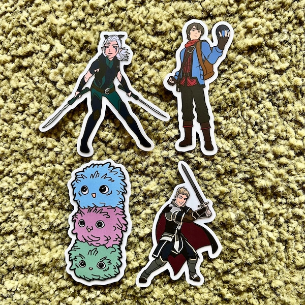 Dragon Prince Stickers - Etsy UK