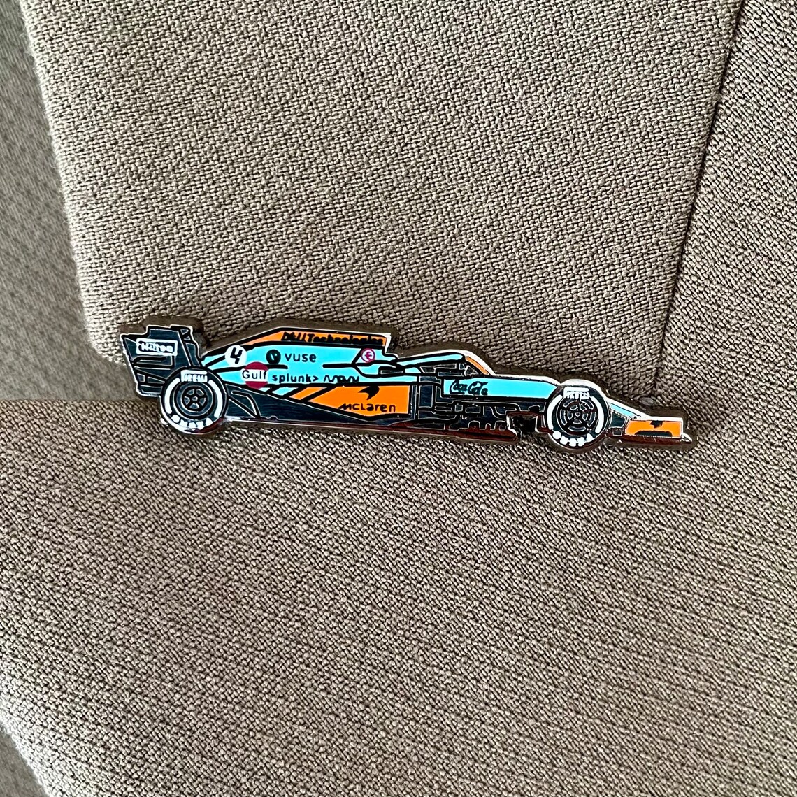 Formula 1 Enamel Pins: Mercedes, Red Bull, Mclaren, Ferrari. - Etsy
