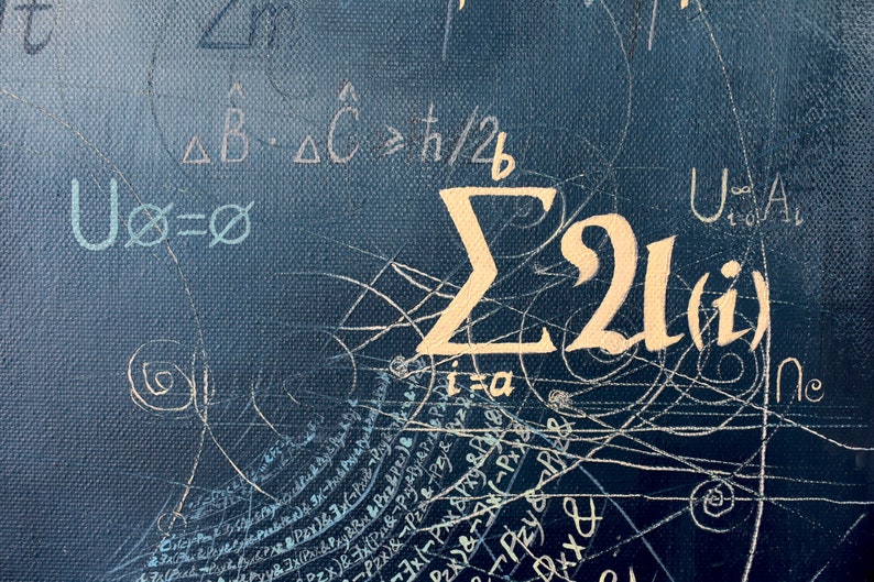 Mathematics Printable Art | Physics Logic Art | Gift for Scientist ...