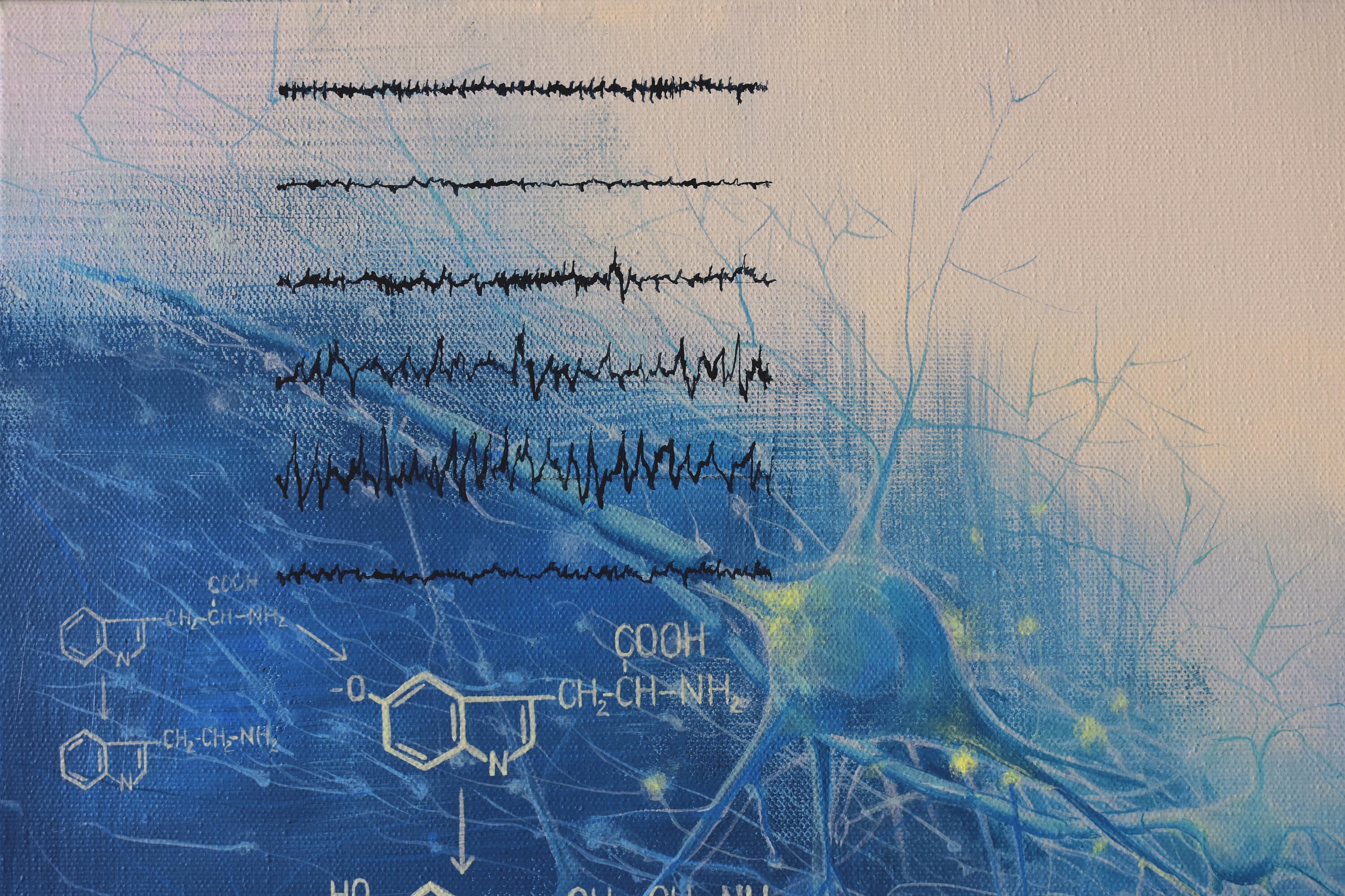 Neuroscience Wall Art Brain Art Neurons Gift for - Etsy
