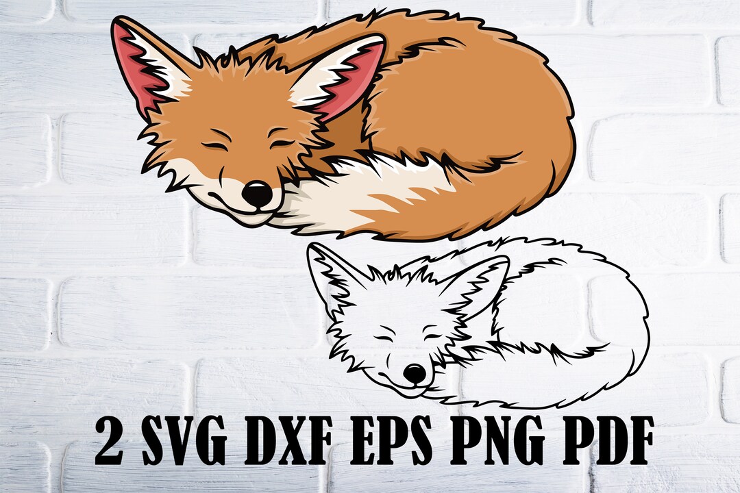 Buy Fox Svg Dxf Png for Cricut Fox Clipart Online in India - Etsy