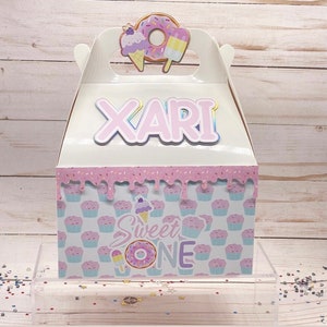 Sweet One Favor Boxes, Sweet One Birthday Party Favors, Sweet One 1st ...