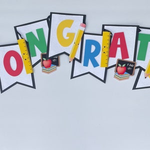 Kindergarten Grad Banner, Kindergarten Graduation Party Decorations ...