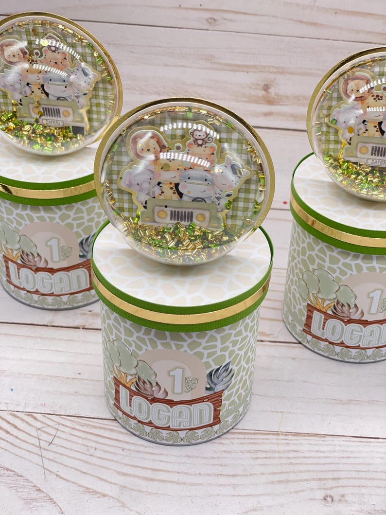 Safari Chips Can, Safari Party Favor, Mickey Safari Party Decor, Safari ...