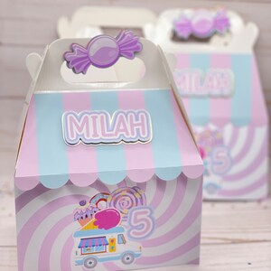 Candyland Favor Box, Candyland Favor, Candyland Party Decorations ...