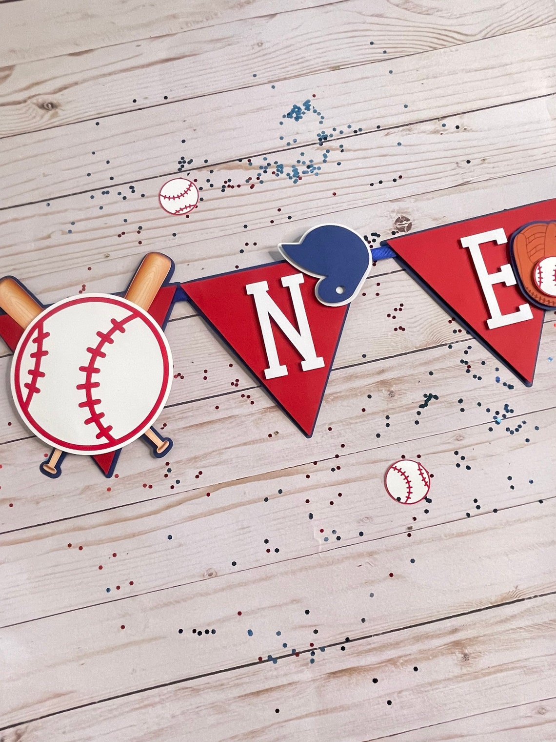 Baseball Banner Baseball First Birthday Baseball - Etsy