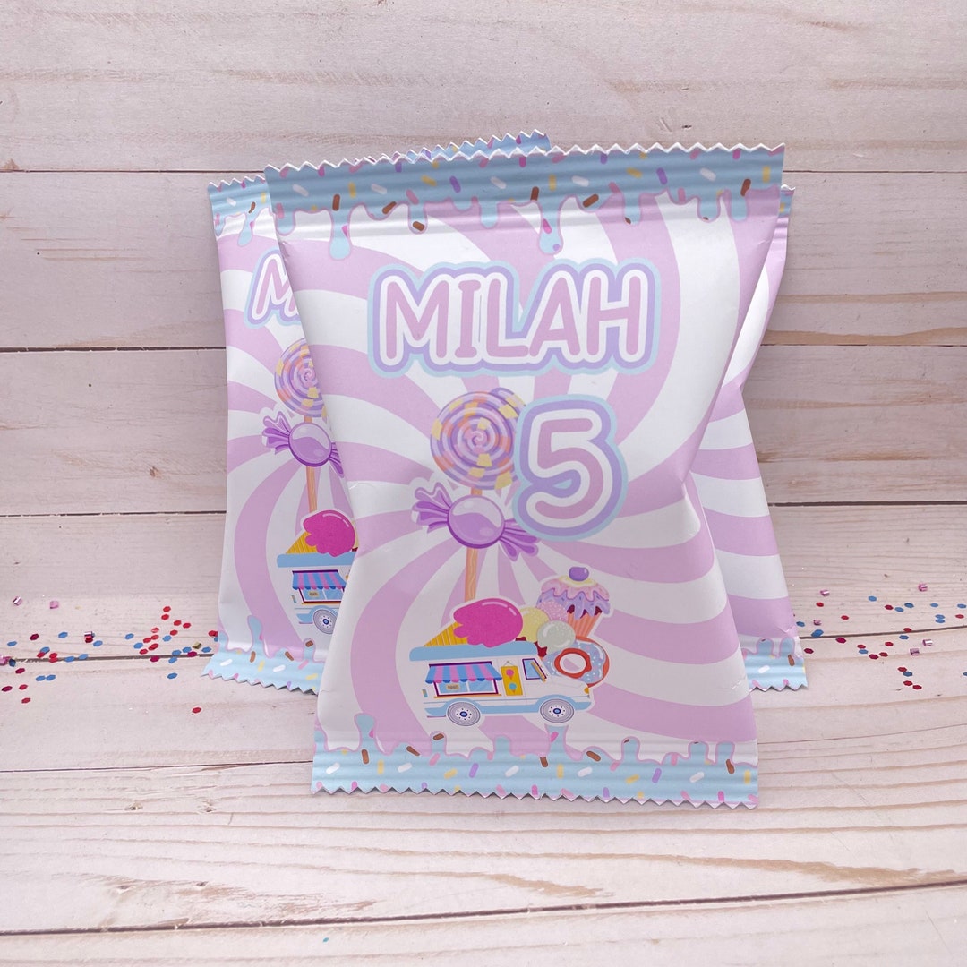 Candyland Chips Bags, Candyland Favor, Candyland Party Decorations ...
