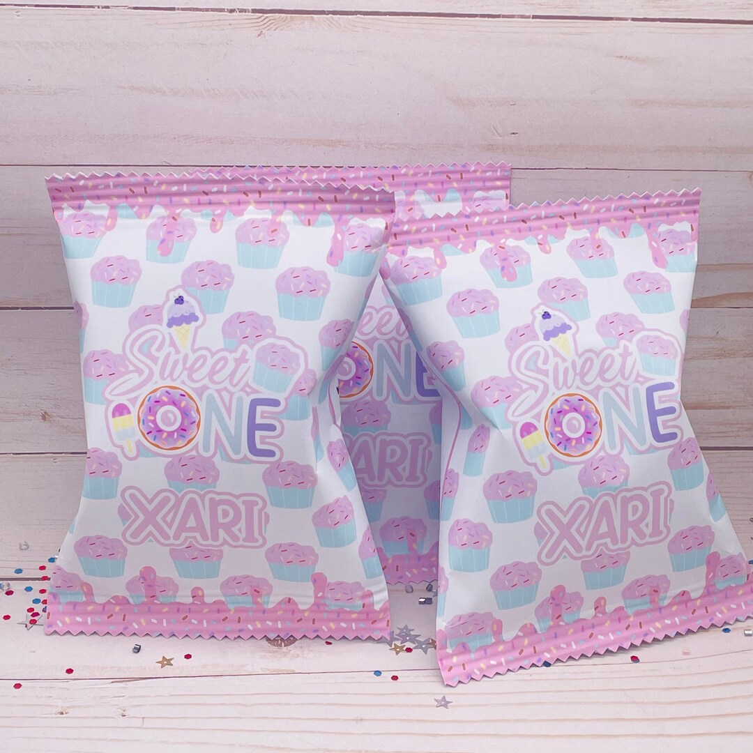 Sweet One Chips Bags, Sweet One Birthday Chips, Sweet One 1st Birthday ...