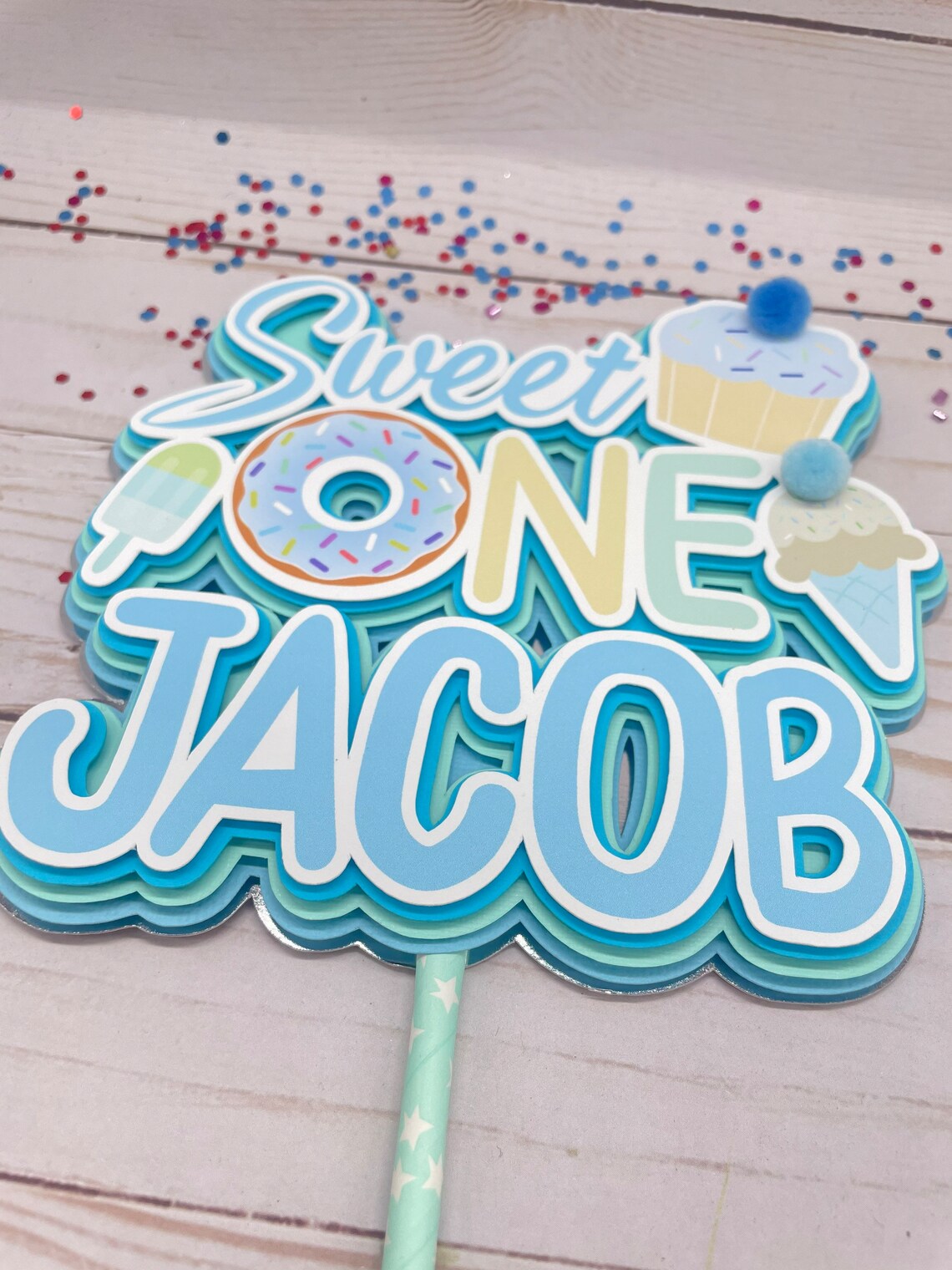 Sweet One Cake Topper Sweet One Birthday Party Sweet One 1st - Etsy