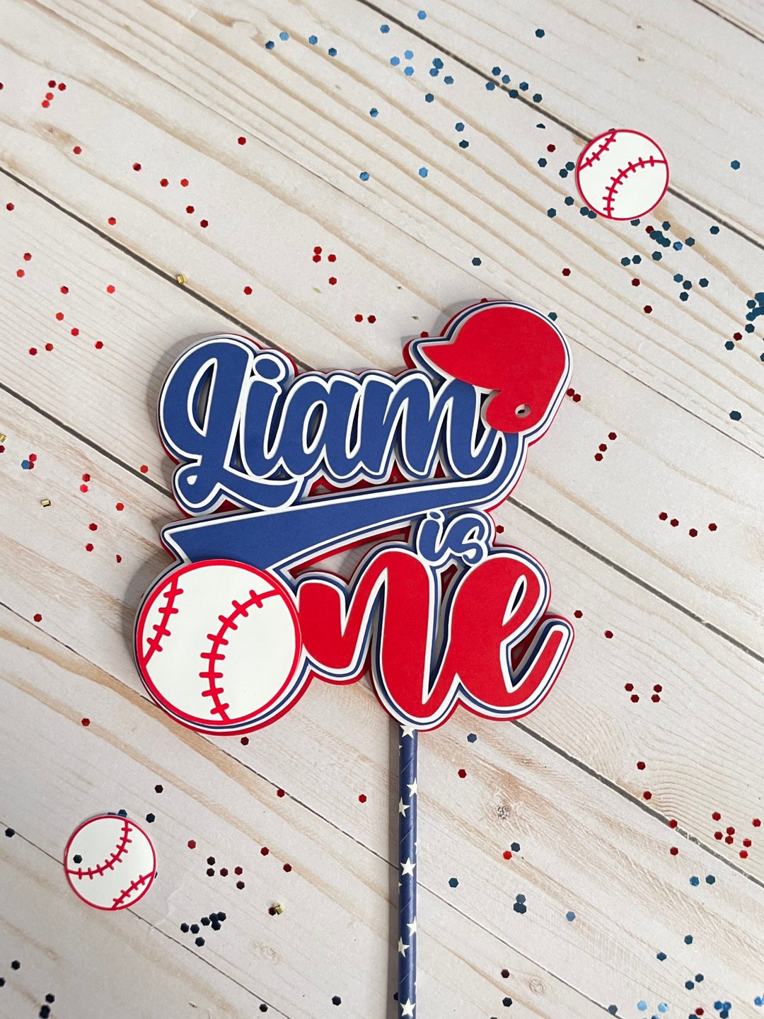 Baseball Cake Topper, Baseball First Birthday, Baseball Decorations ...