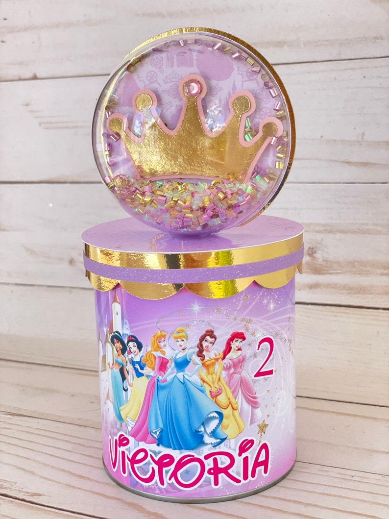 Princess Chips Can, Princess Party Decorations, Princess Birthday Party ...
