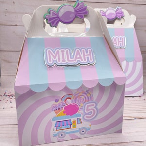 Candyland Favor Box, Candyland Favor, Candyland Party Decorations ...