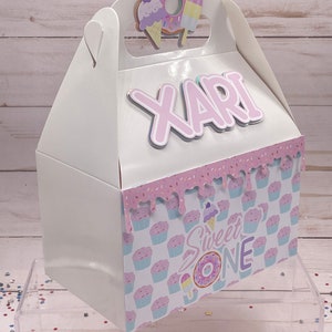 Sweet One Favor Boxes, Sweet One Birthday Party Favors, Sweet One 1st ...