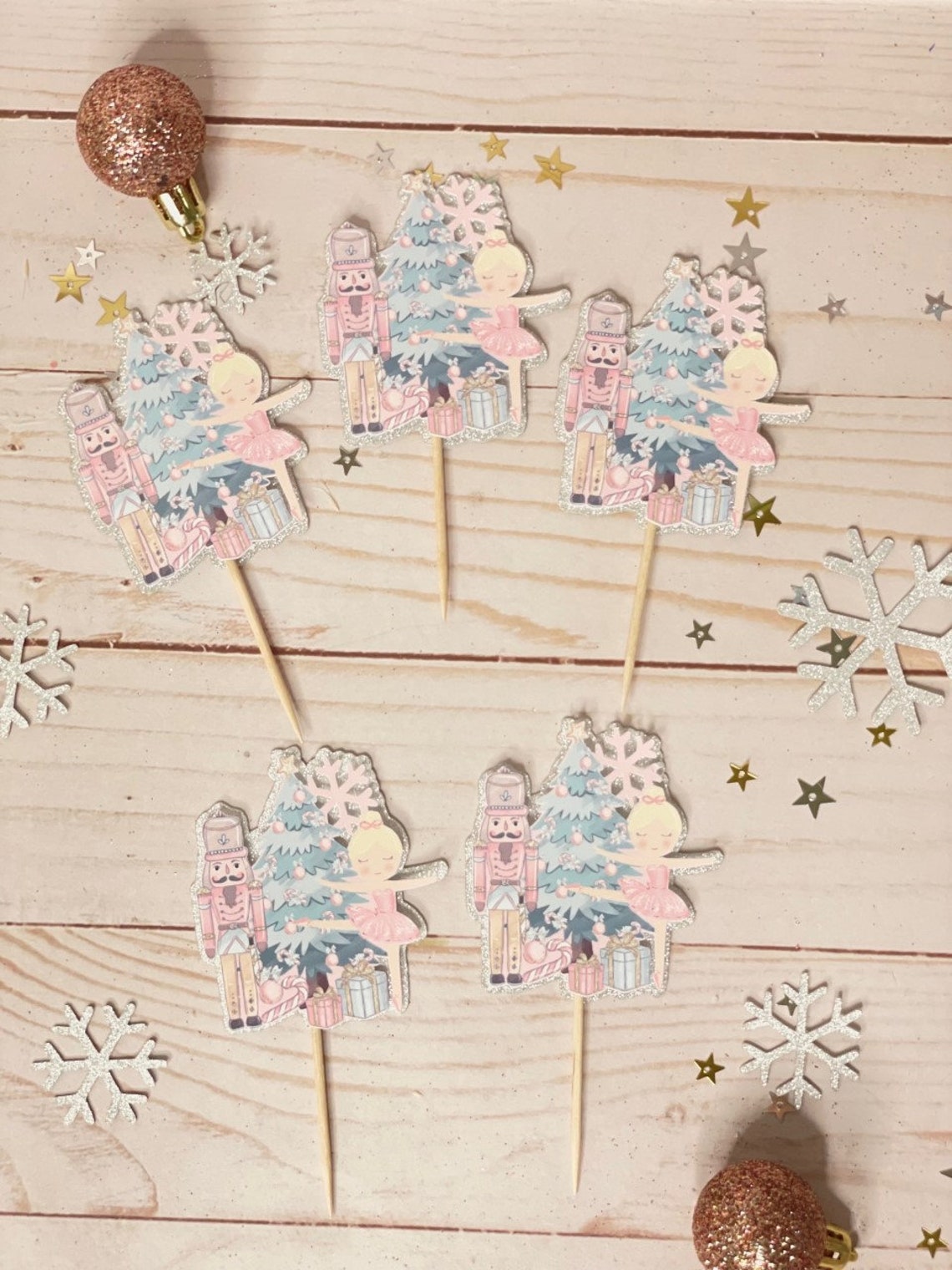 Nutcracker Cupcake Toppers, Nutcracker Birthday, Nutcracker Party Decor ...
