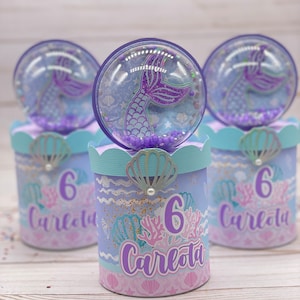 Mermaid Chips Can,mermaid Favor, Mermaid Party Decor, Under the Sea ...