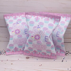 Sweet One Chips Bags, Sweet One Birthday Chips, Sweet One 1st Birthday ...