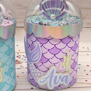 Mermaid Chips Can, Mermaid Favor, Mermaid Party Decor, Under the Sea ...
