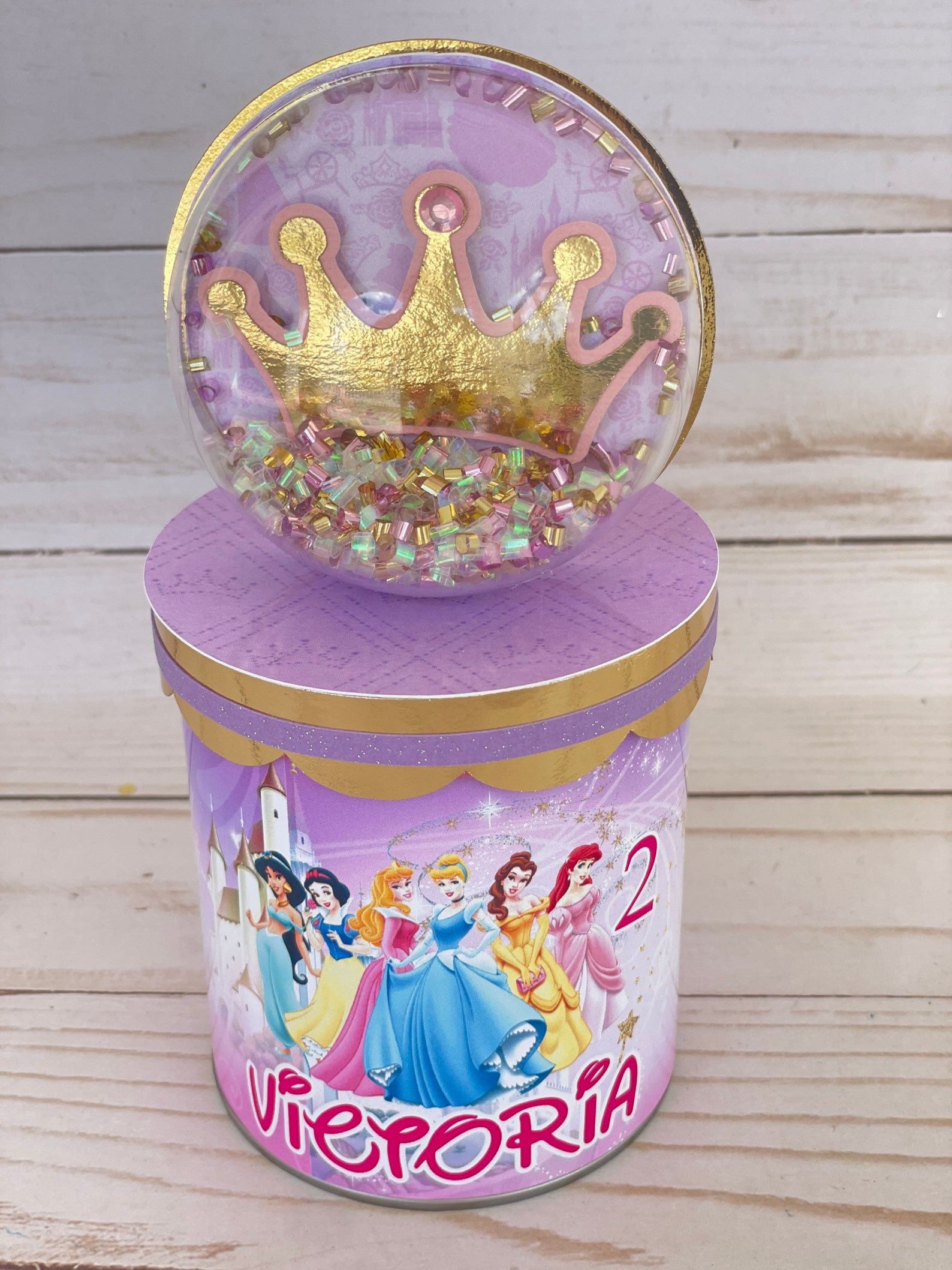 Princess Chips Can, Princess Party Decorations, Princess Birthday Party ...