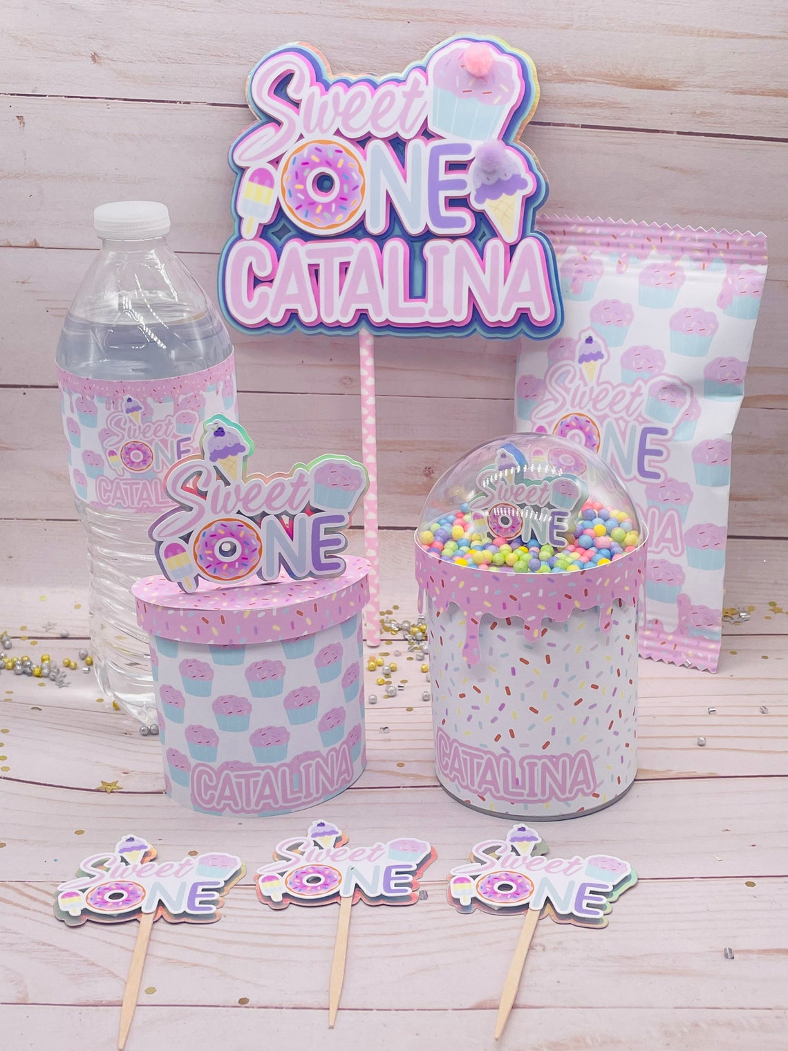 Sweet One Candy Tube Sweet One Birthday Party Favors Sweet - Etsy