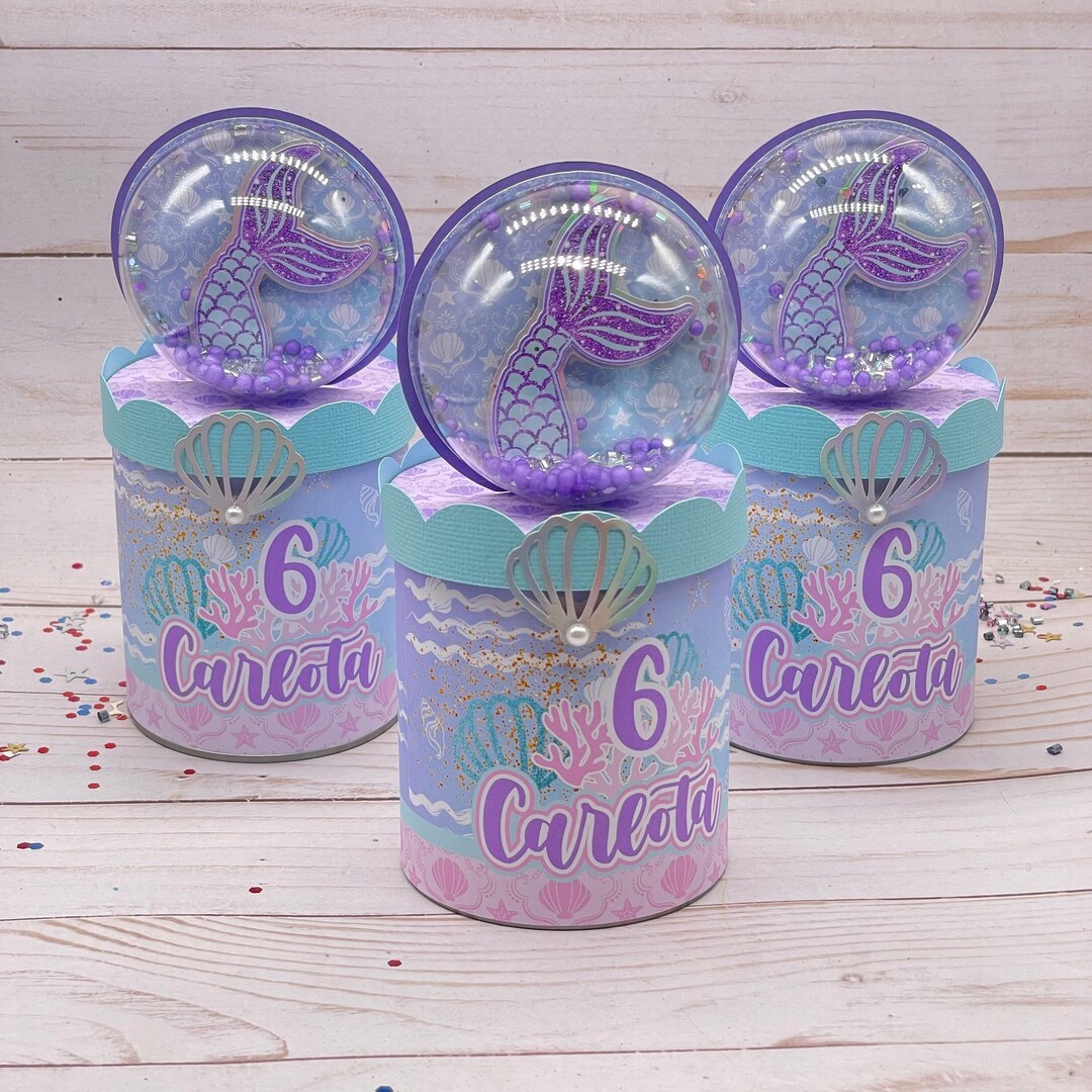 Mermaid Chips Can,mermaid Favor, Mermaid Party Decor, Under the Sea ...