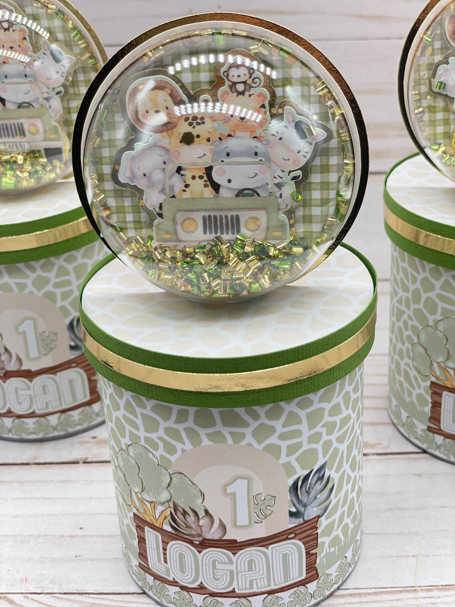 Safari Chips Can, Safari Party Favor, Mickey Safari Party Decor, Safari ...