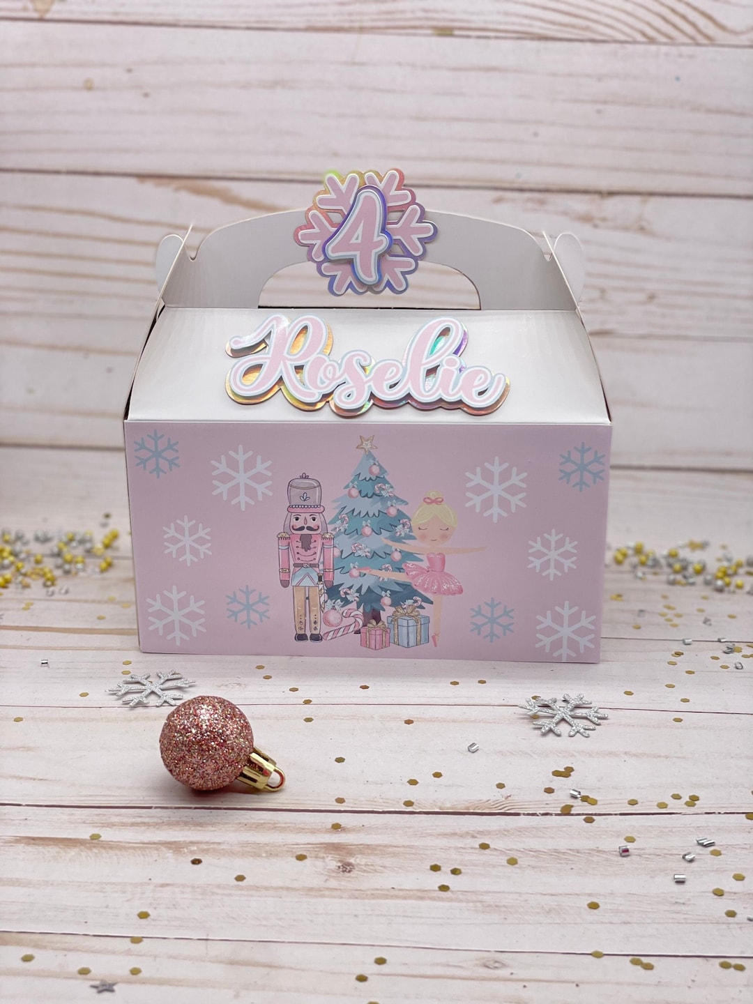 Nutcracker Favor Boxes, Christmas Favor Boxes, Nutcracker Party Decor ...