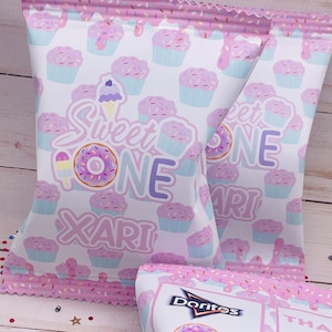 Sweet One Chips Bags, Sweet One Birthday Chips, Sweet One 1st Birthday ...