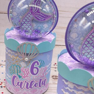 Mermaid Chips Can,mermaid Favor, Mermaid Party Decor, Under the Sea ...