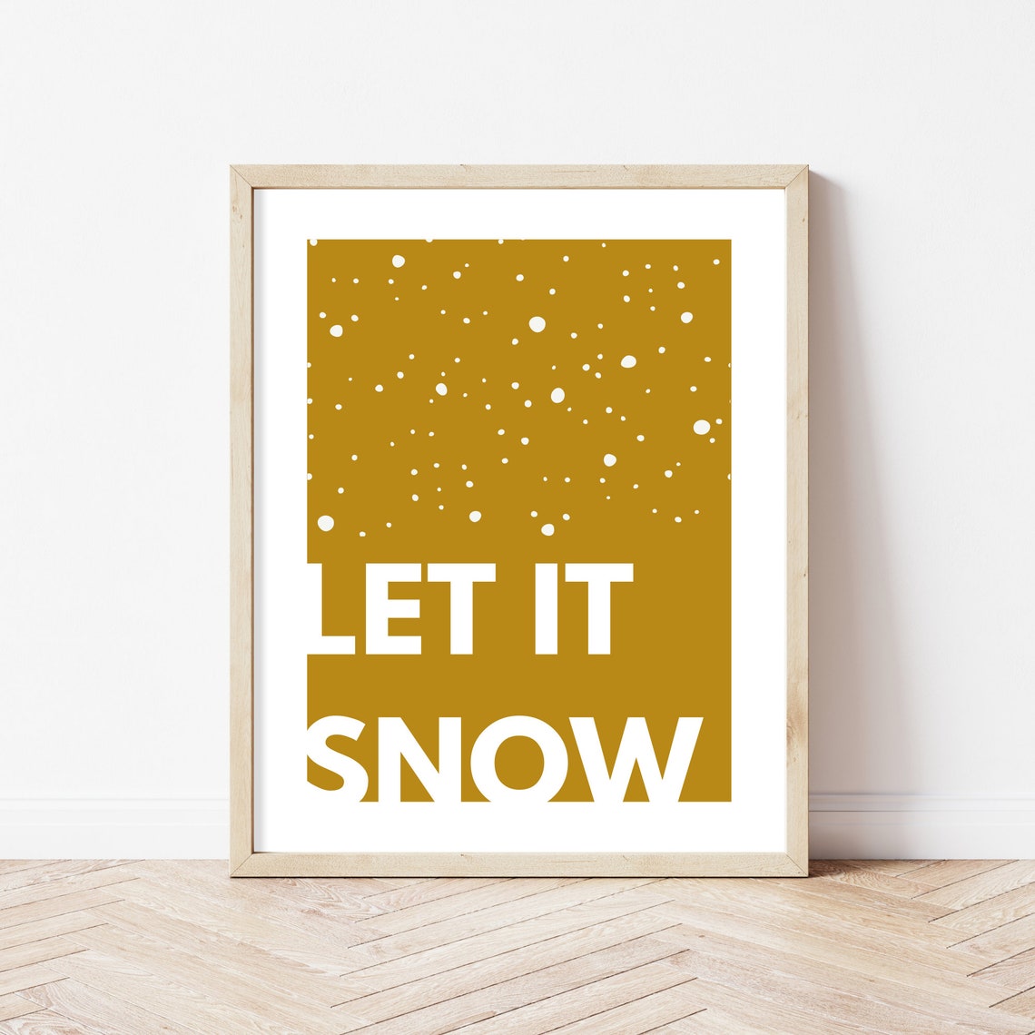 Let It Snow Sign 6 Colors Snow Days Christmas Mantle Decor Winter ...